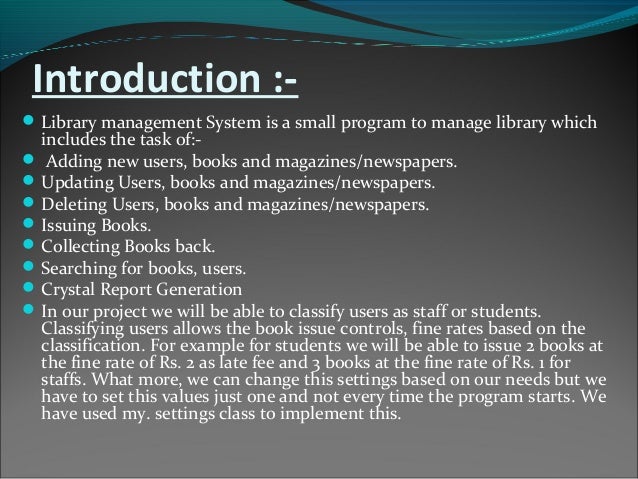Library Management System
