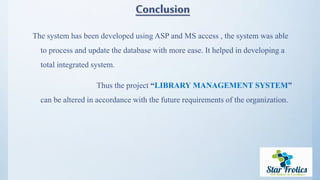 Library Management System - LMS | PPTX