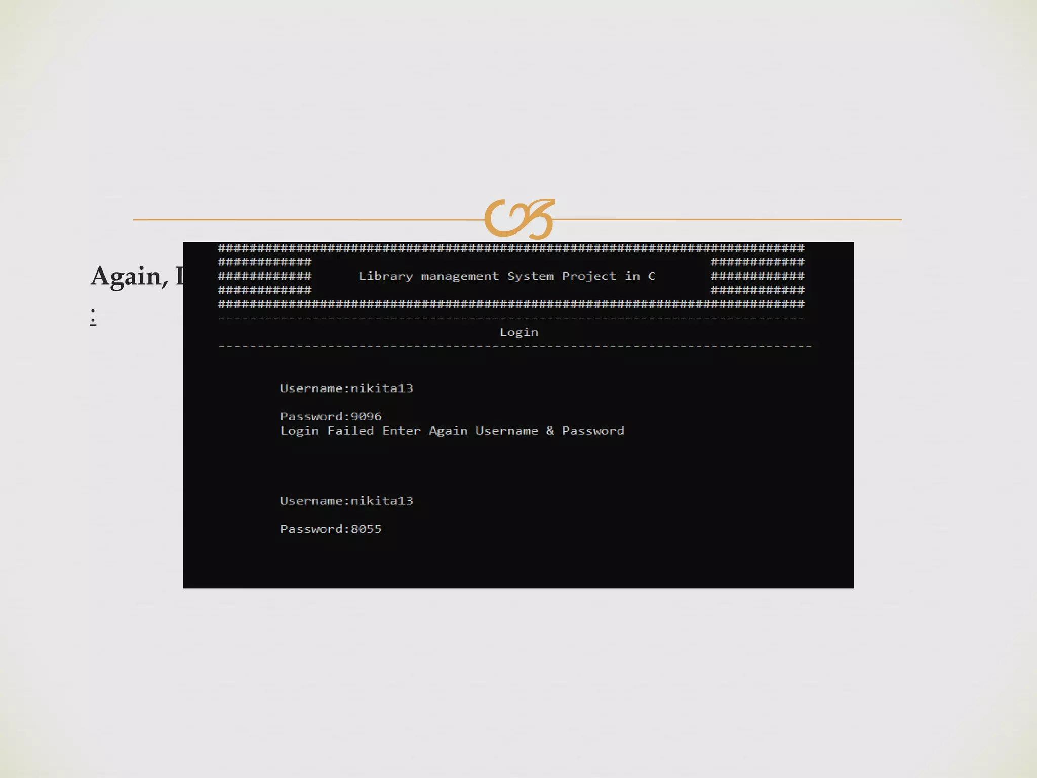 LIBRARY MANAGEMENT SYSTEM ppt.pptx | Operating Systems | Computer Software and Applications