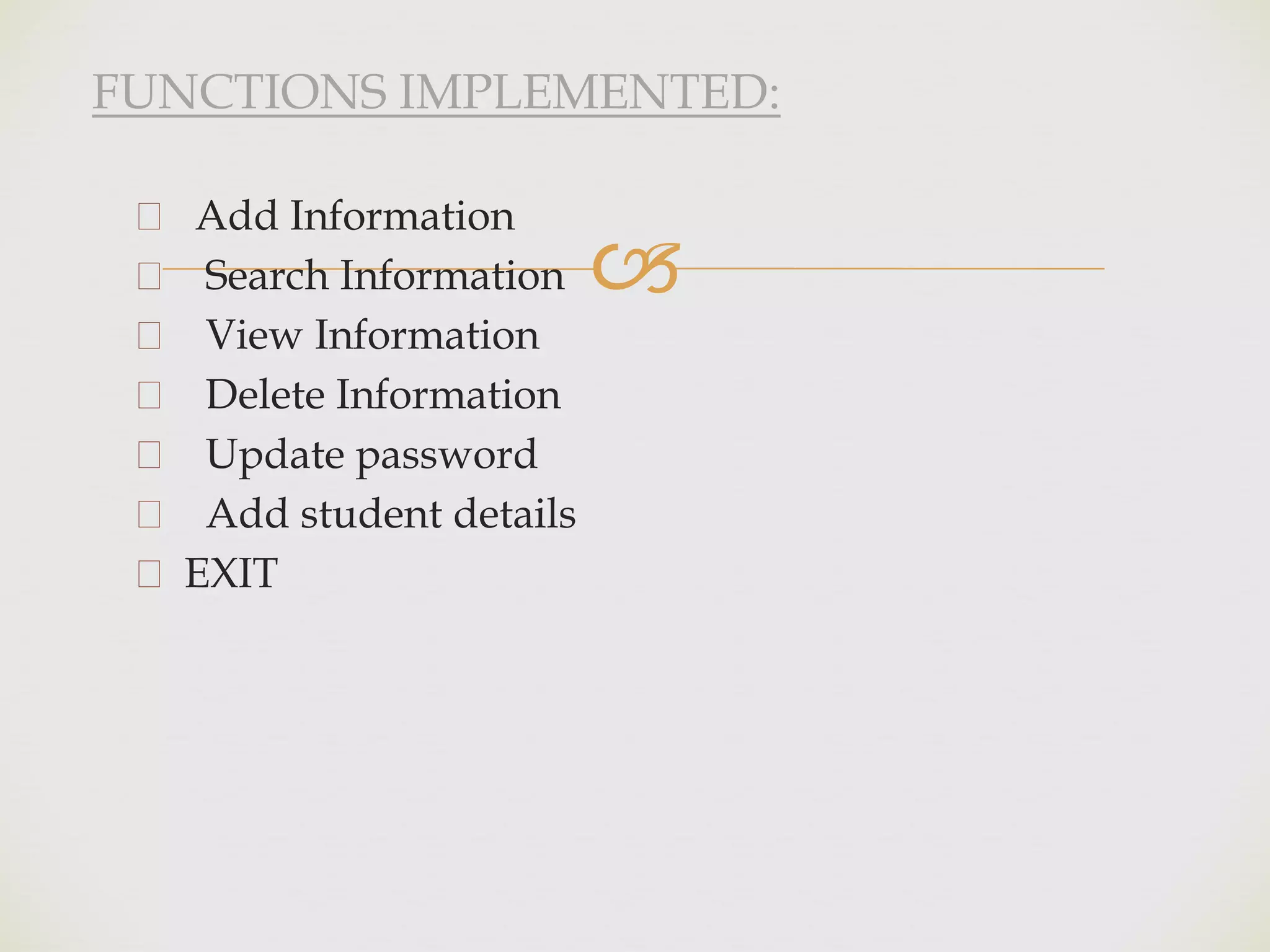 LIBRARY MANAGEMENT SYSTEM ppt.pptx | Operating Systems | Computer Software and Applications