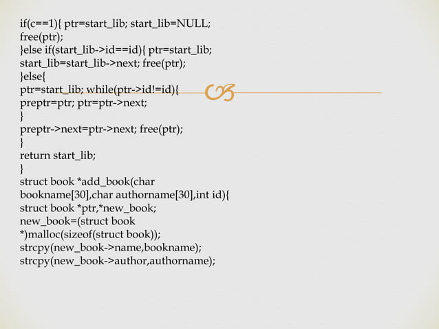 Library Management System Pptpptx Operating Systems Computer Software And Applications