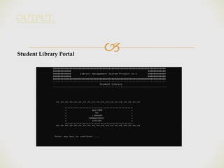 LIBRARY MANAGEMENT SYSTEM ppt.pptx