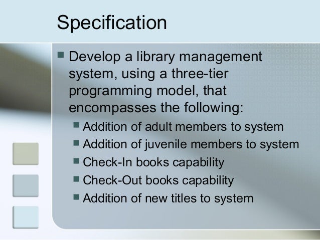 Library management system project