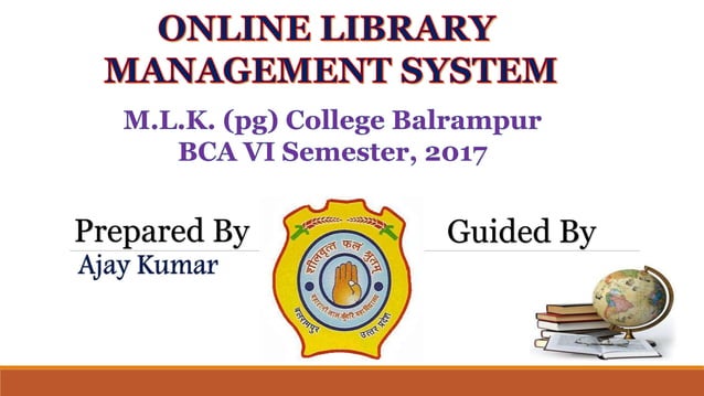 Library management system project | PPTX