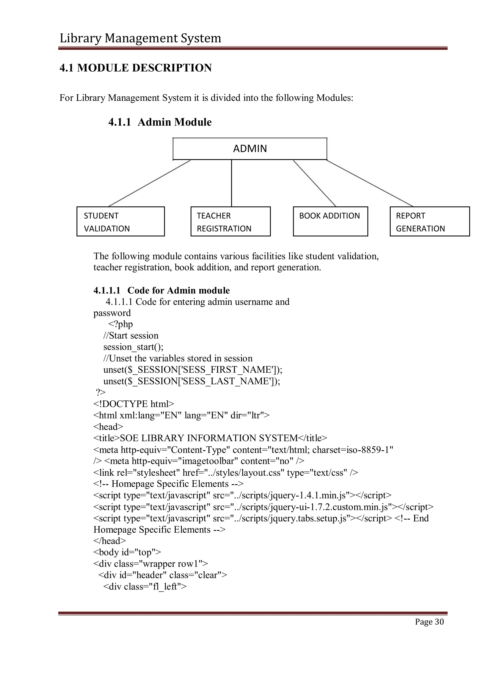Library_management_system_project_report.pdf | Operating Systems | Computer Software and ...