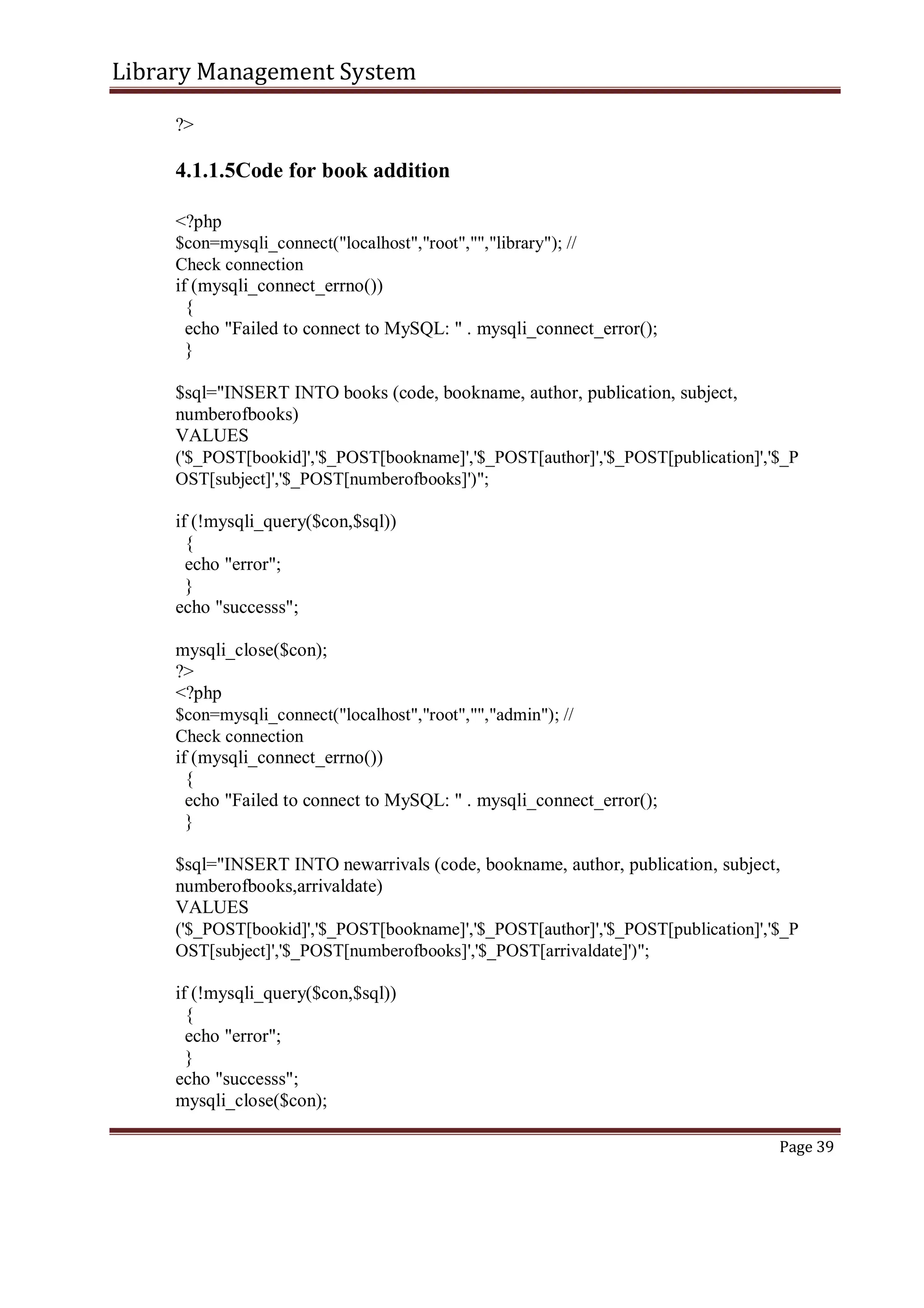 Library_management_system_project_report.pdf | Operating Systems | Computer Software and ...