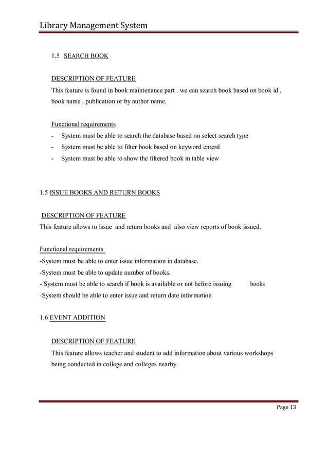 Library_management_system_project_report.pdf | Operating Systems | Computer Software and ...