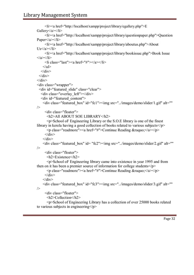 Library_management_system_project_report.pdf | Operating Systems | Computer Software and ...
