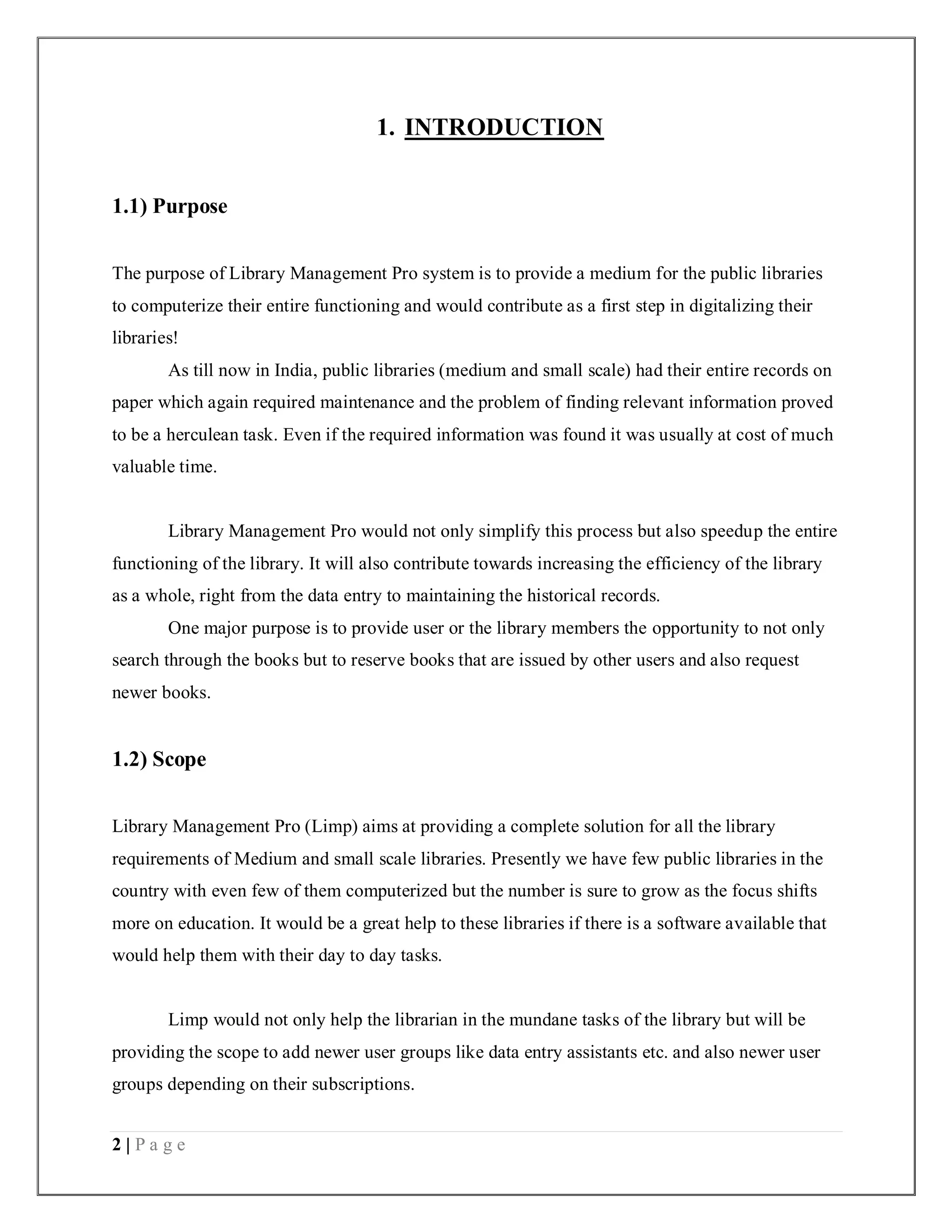 Library Management System Project Report Iipdf 