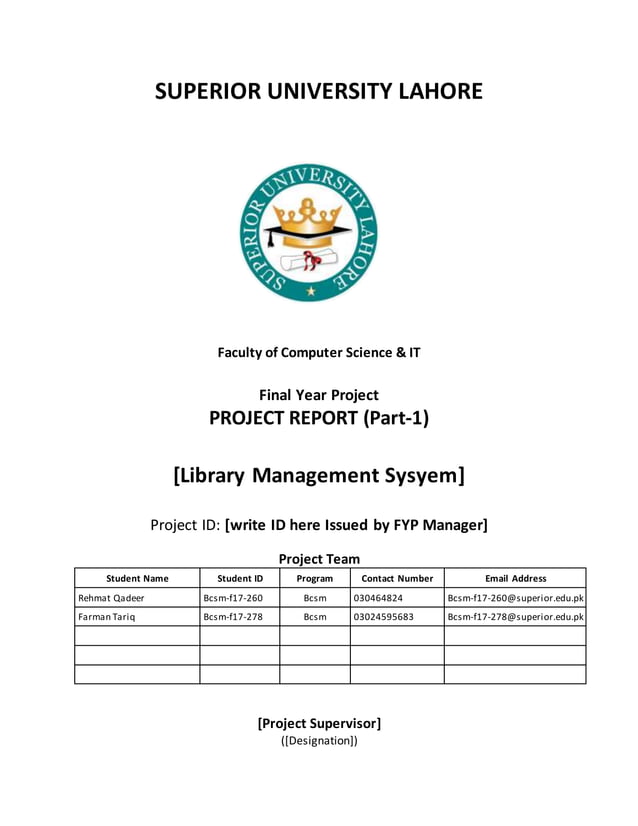 Library management system se project | DOCX