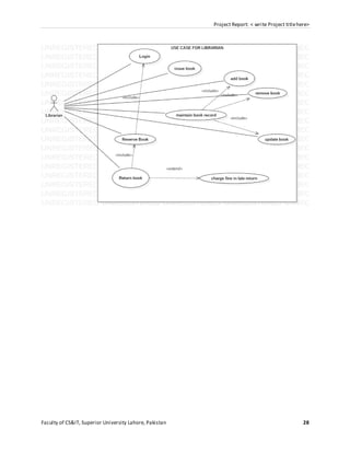 Library management system se project | DOCX