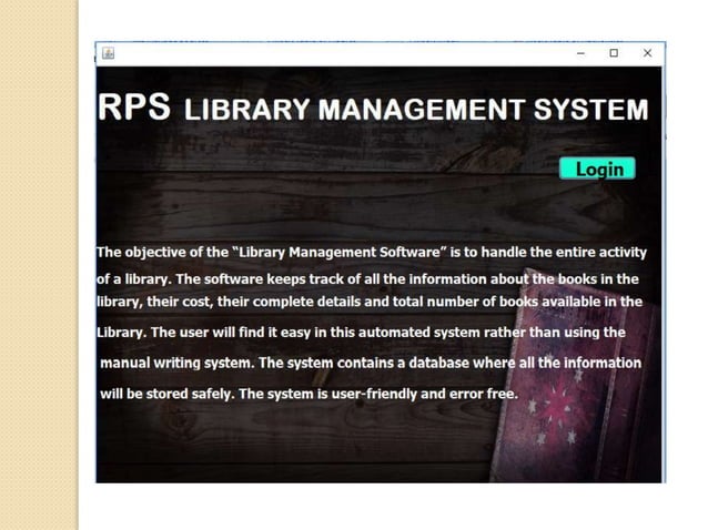 Library management system using java technology | PPTX