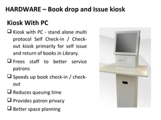 Library management system using rfid | PPT