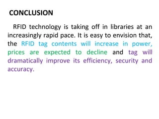 Library management system using rfid | PPT