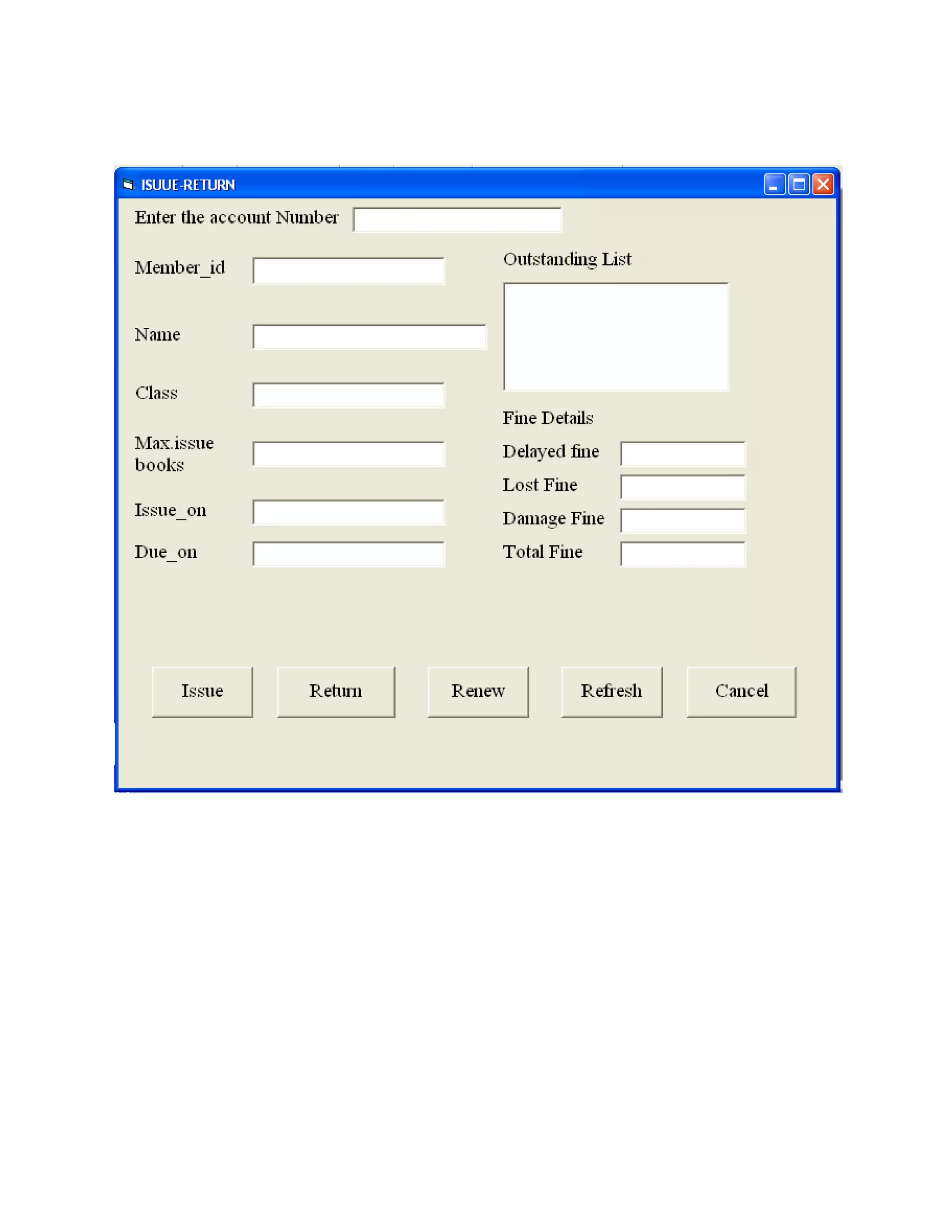 Library management sytem | DOCX