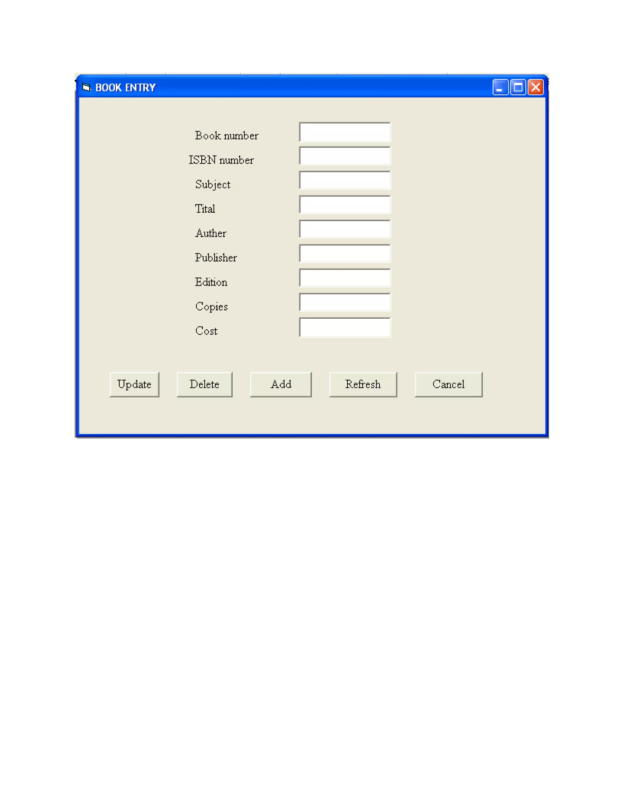Library management sytem | DOCX