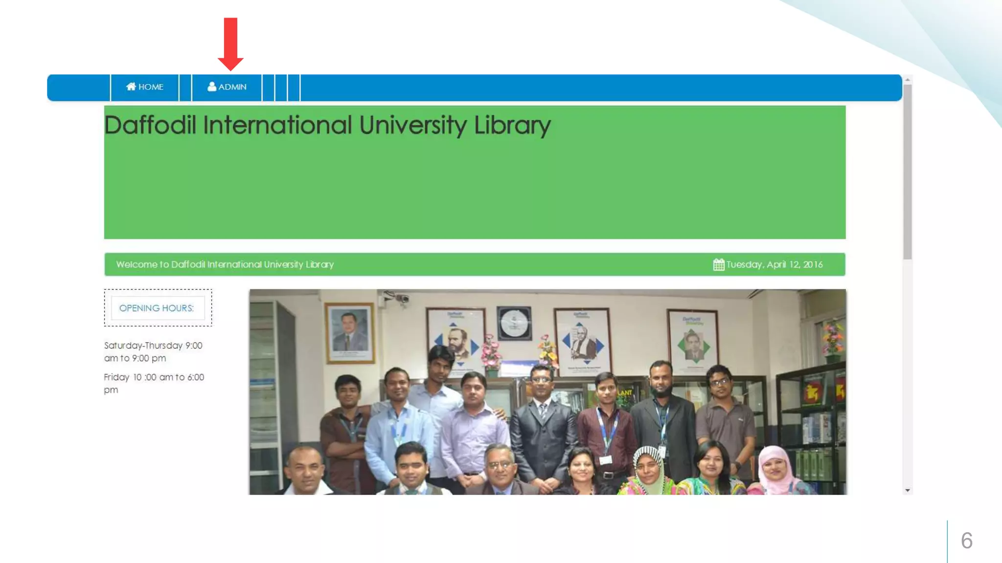 Library management Web Projects | PPT