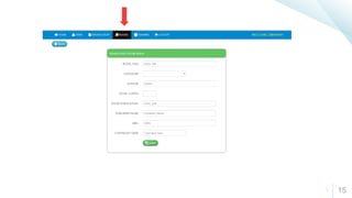 Library management Web Projects | PPT