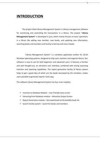 Library mangement system project srs documentation.doc