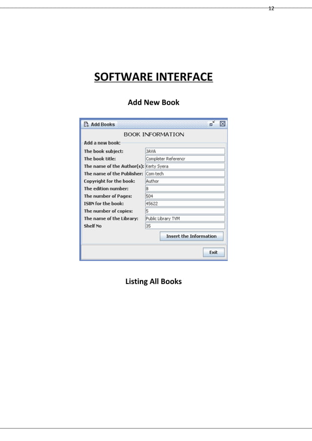 Library mangement system project srs documentation.doc | Databases ...