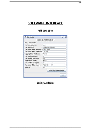 Library mangement system project srs documentation | DOC
