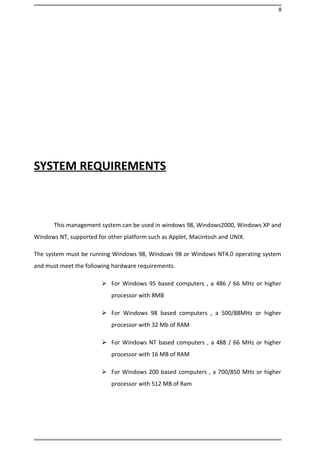 Library mangement system project srs documentation | DOC