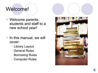 Library Management Manual for Students | PPT