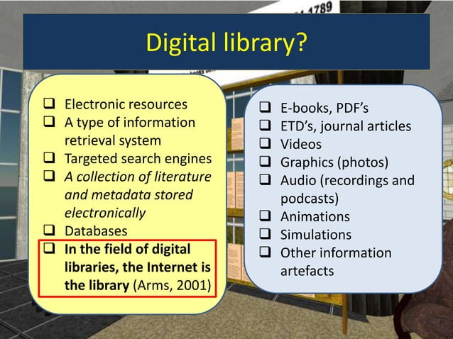 Creating digital libraries in support of learning communities using ...