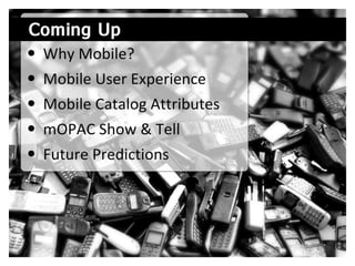 library/mobile: Developing Mobile Catalogs | PDF