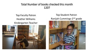 Library monthly report | PPTX