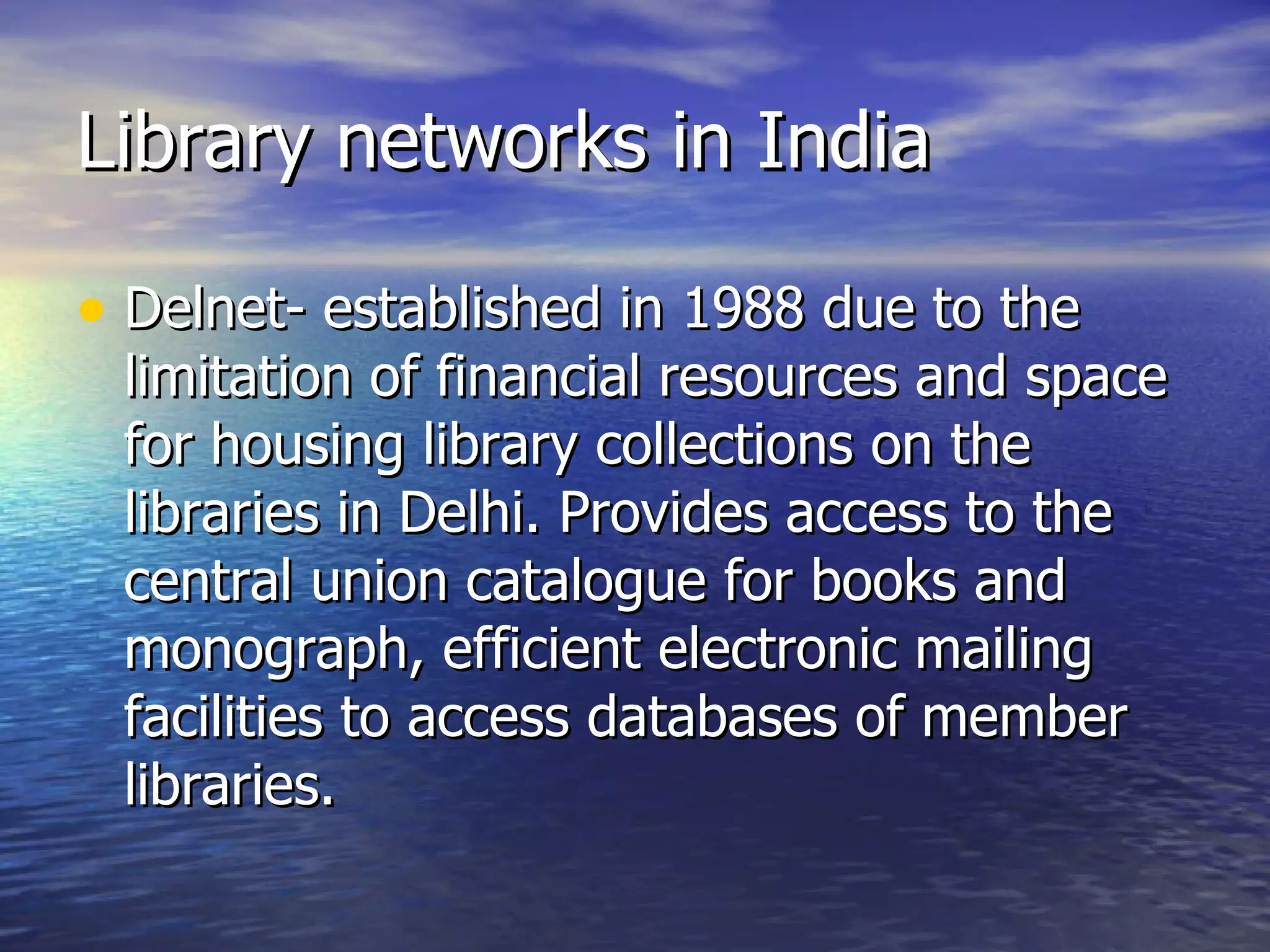 Librarynetworking | PPT