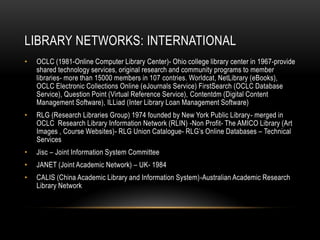 Library networks and consortium | PDF
