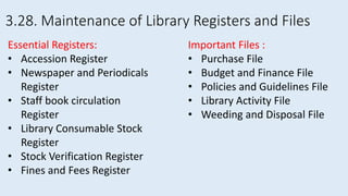 Guidelines for Management of Libraries: KVS Library Policy-2025 | PDF