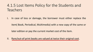 Guidelines for Management of Libraries: KVS Library Policy-2025 | PDF