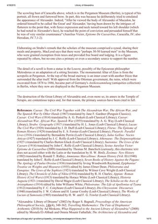 Library of alexandria | PDF