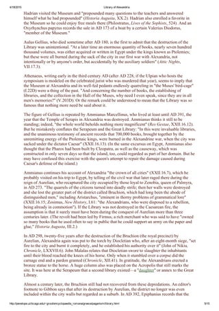 Library of alexandria | PDF