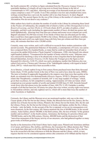 Library of alexandria | PDF