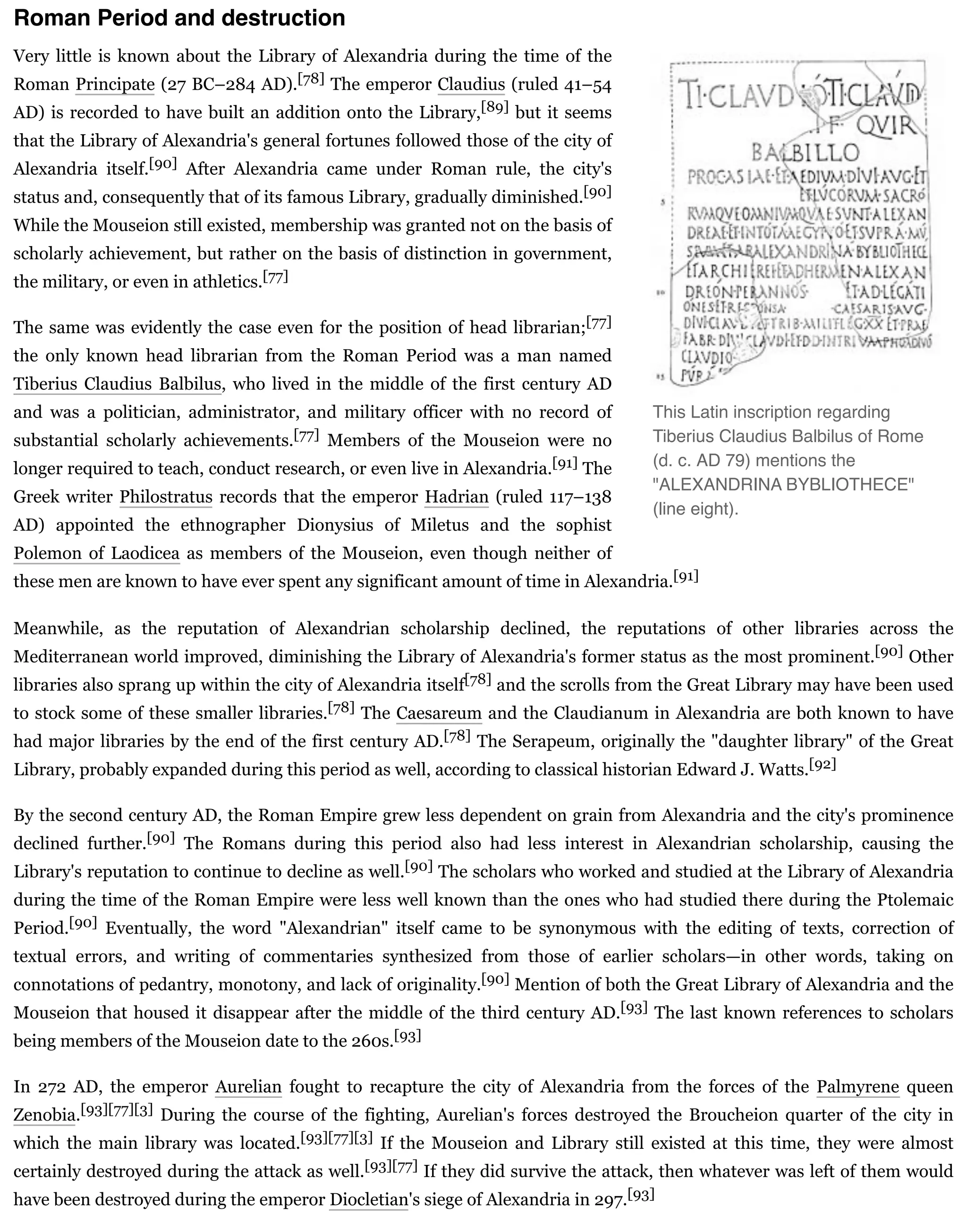 Library of alexandria wikipedia | PDF