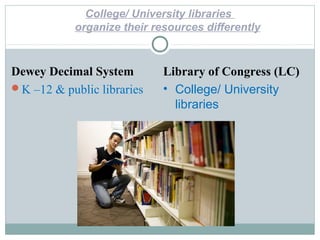 Categorization: Library of Congress Classification System | PPT