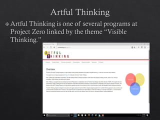 Library of Congress Artful Thinking | PPT