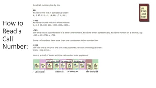 Library of Congress Classification | PPTX
