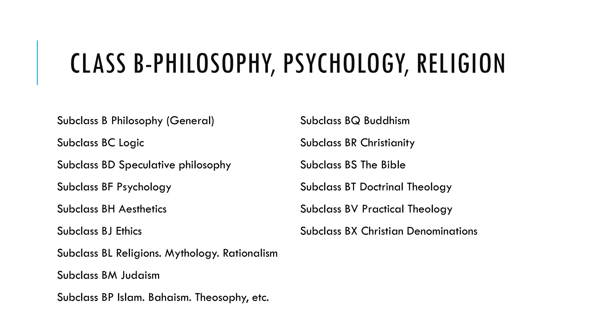 Library of congress classification system | PDF