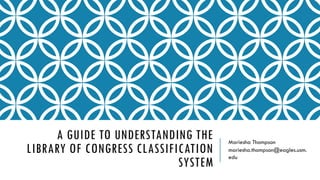 Library of congress classification system | PDF