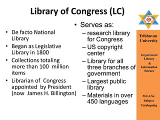 Library of congress subject heading | PPTX