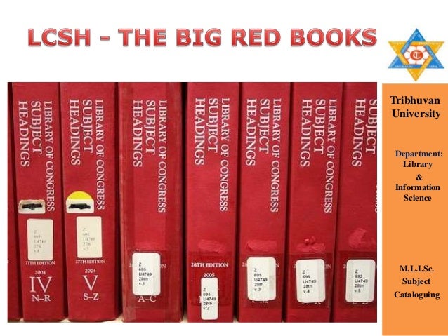 Library of congress subject heading