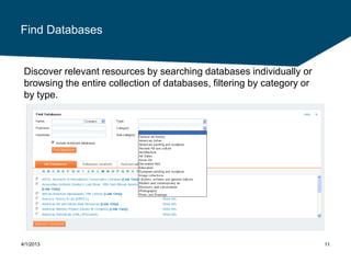 Library onesearch launch1 | PPT