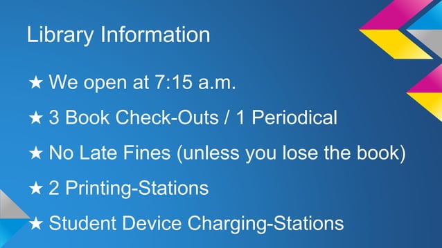 Library Orientation | PPTX