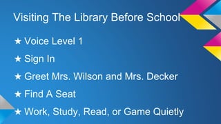 Library Orientation | PPTX