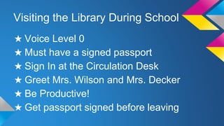 Library Orientation | PPTX