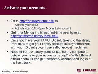 Library orientation | PPT